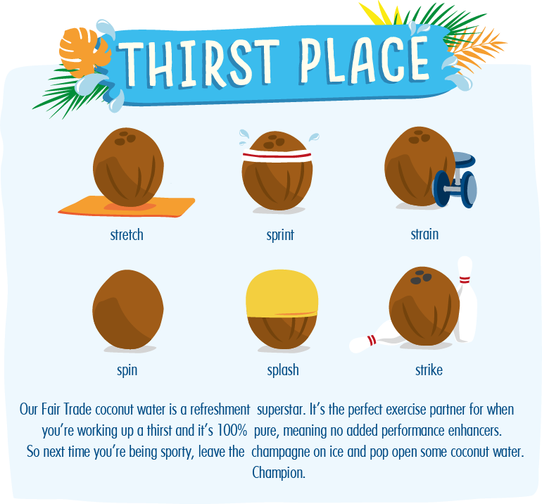 eau de coco innocent - 100% d' eau de coco pure (et sans sucres ajoutés)